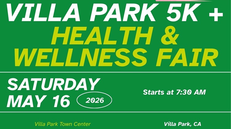 Villa Park 5k + Health & Wellness Fair | Villa Park, CA